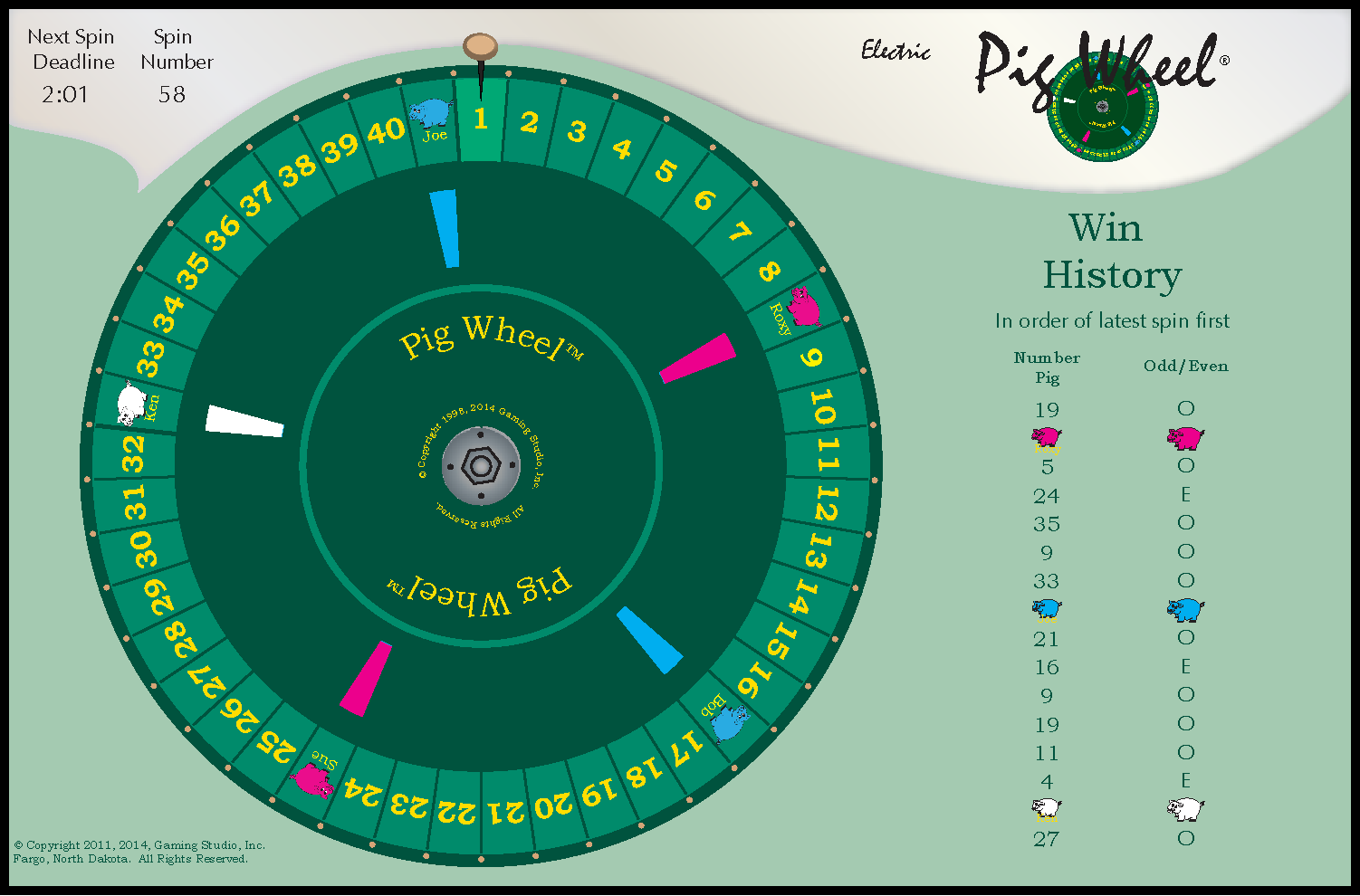 Electric Pig Wheel Network Edition